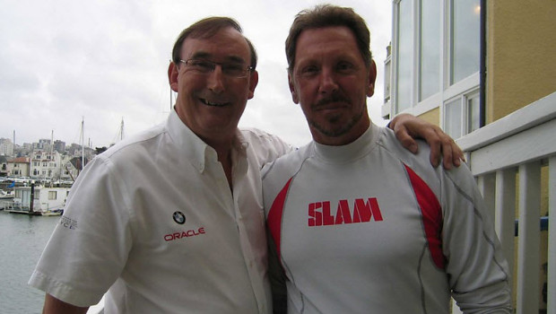 PHOTO: Strike a pose, Mr. Ellison >> Scuttlebutt Sailing News ...