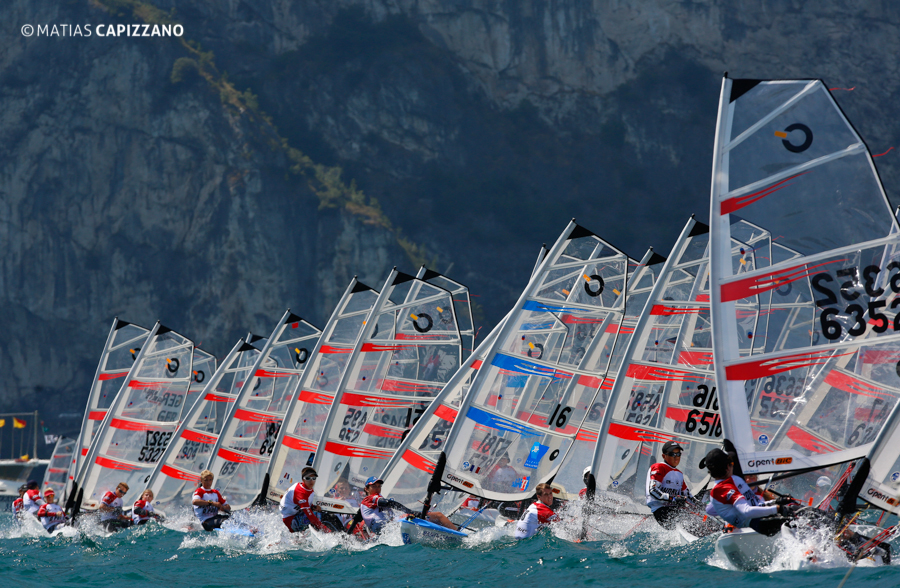 Races Day 3, 2013 Open Bic Worlds, Italy, Matias Capizzano ...