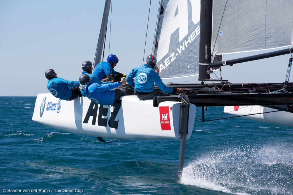 Launch of the GC32 with the new L-foils and T-rudders - Scuttlebutt ...
