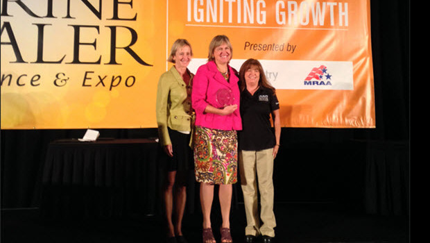 Podlich honored as outstanding woman in marine industry >> Scuttlebutt ...