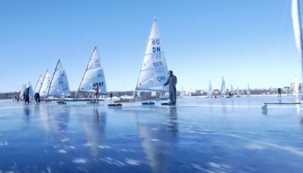 VIDEO: International DN Ice Yacht Championships 2015 >> Scuttlebutt ...