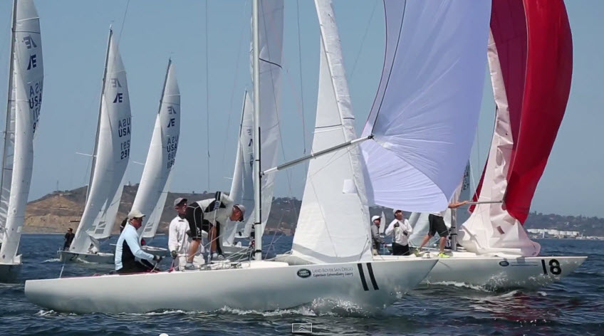 VIDEO: Sailing in the Etchells class >> Scuttlebutt Sailing News