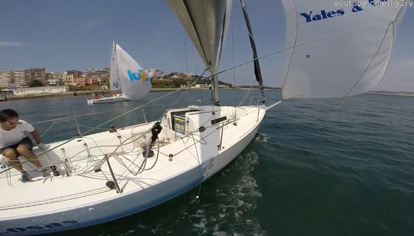 VIDEO: Singlehanded racing on J/80 >> Scuttlebutt Sailing News ...
