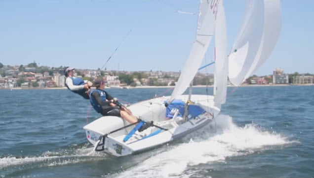 VIDEO: International 420 in Sydney Harbour >> Scuttlebutt Sailing News ...