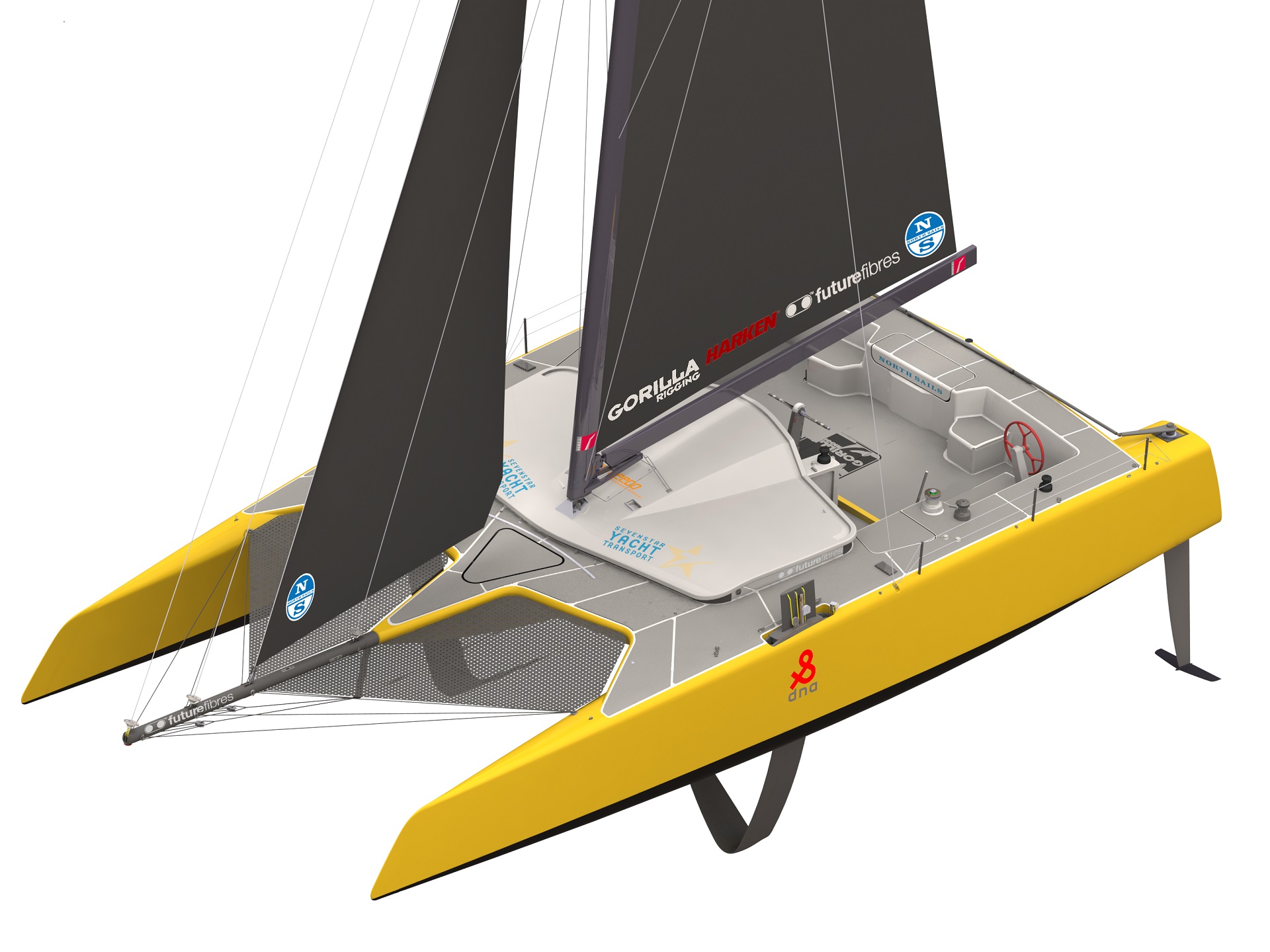 Forty-Six Foot Foiling Catamaran heads to USA >> Scuttlebutt Sailing ...
