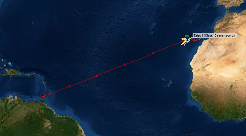 Transatlantic Race: How far south to go? >> Scuttlebutt Sailing News ...