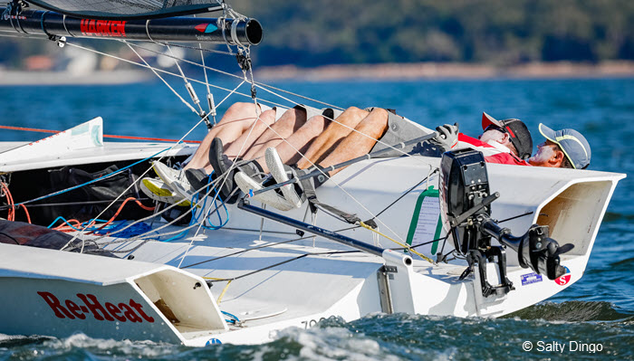 PHOTO: Hiking hard for the camera >> Scuttlebutt Sailing News ...