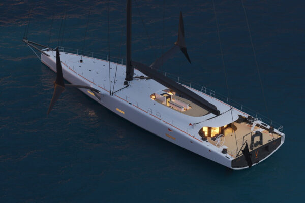 PHOTOS: Foil-assisted superyacht >> Scuttlebutt Sailing News: Providing ...