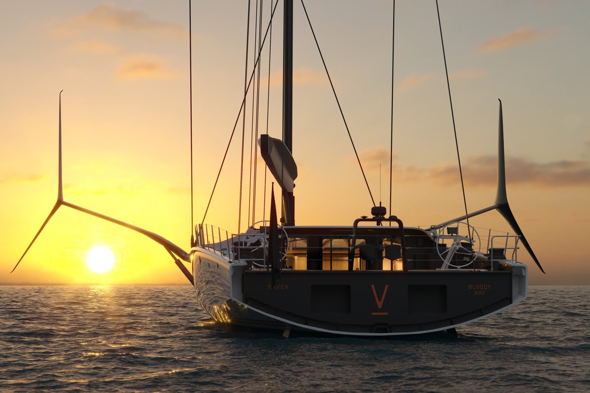 PHOTOS: Foil-assisted superyacht >> Scuttlebutt Sailing News: Providing ...