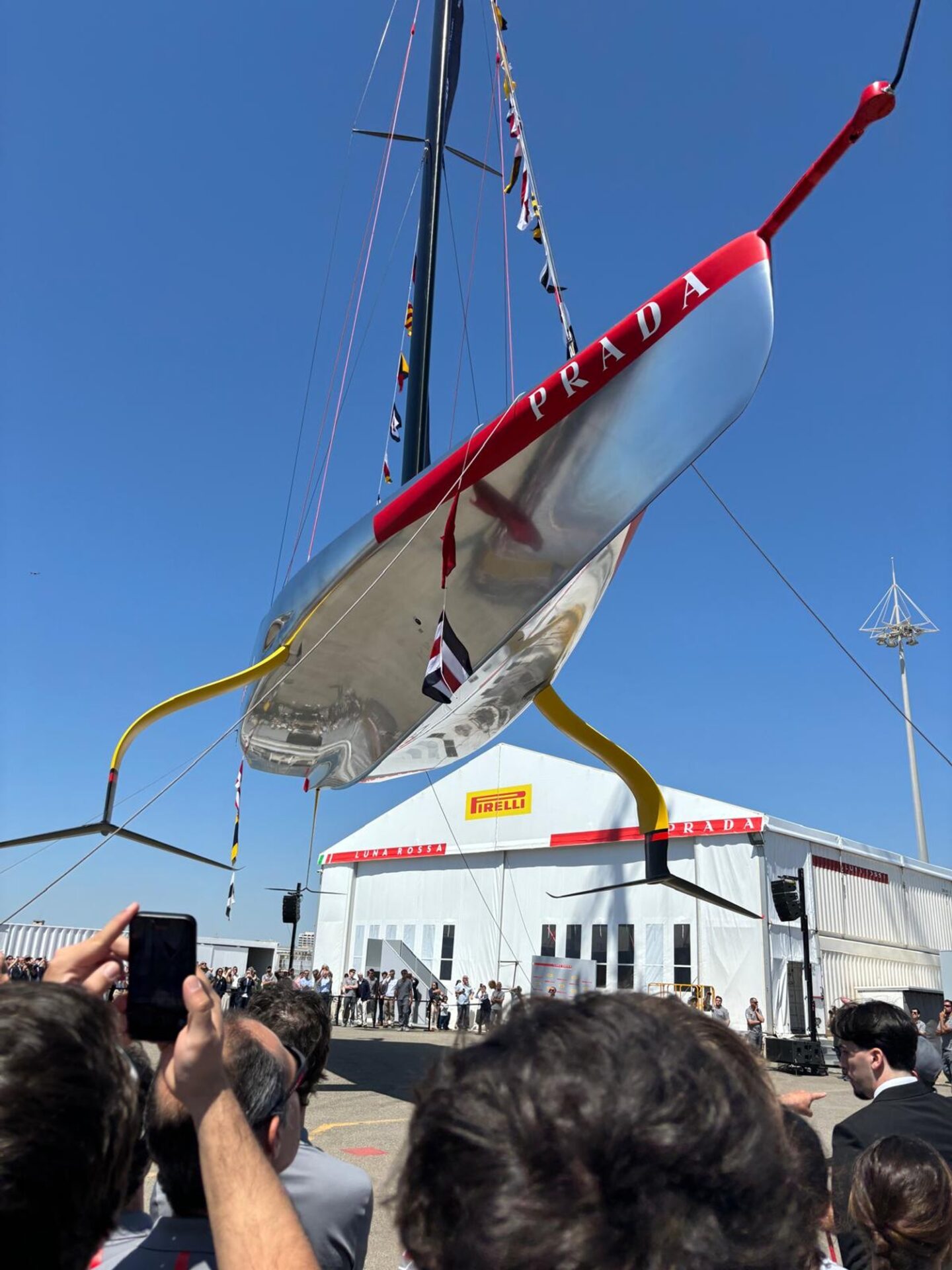 Italians splash their America's Cup AC75 >> Scuttlebutt Sailing News ...