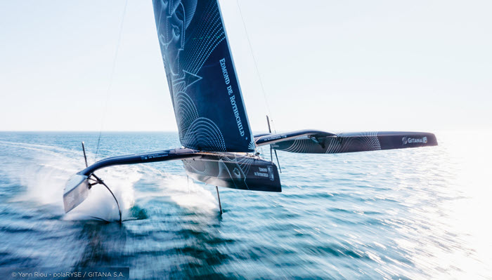 32-metre trimaran in full flight >> Scuttlebutt Sailing News: Providing ...